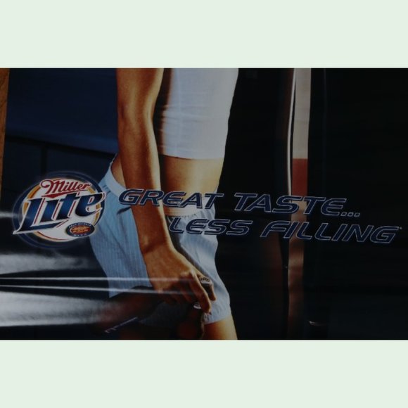 Miller Lite | Wall Decor | Miller Lite Great Taste Less Filling Beer ...